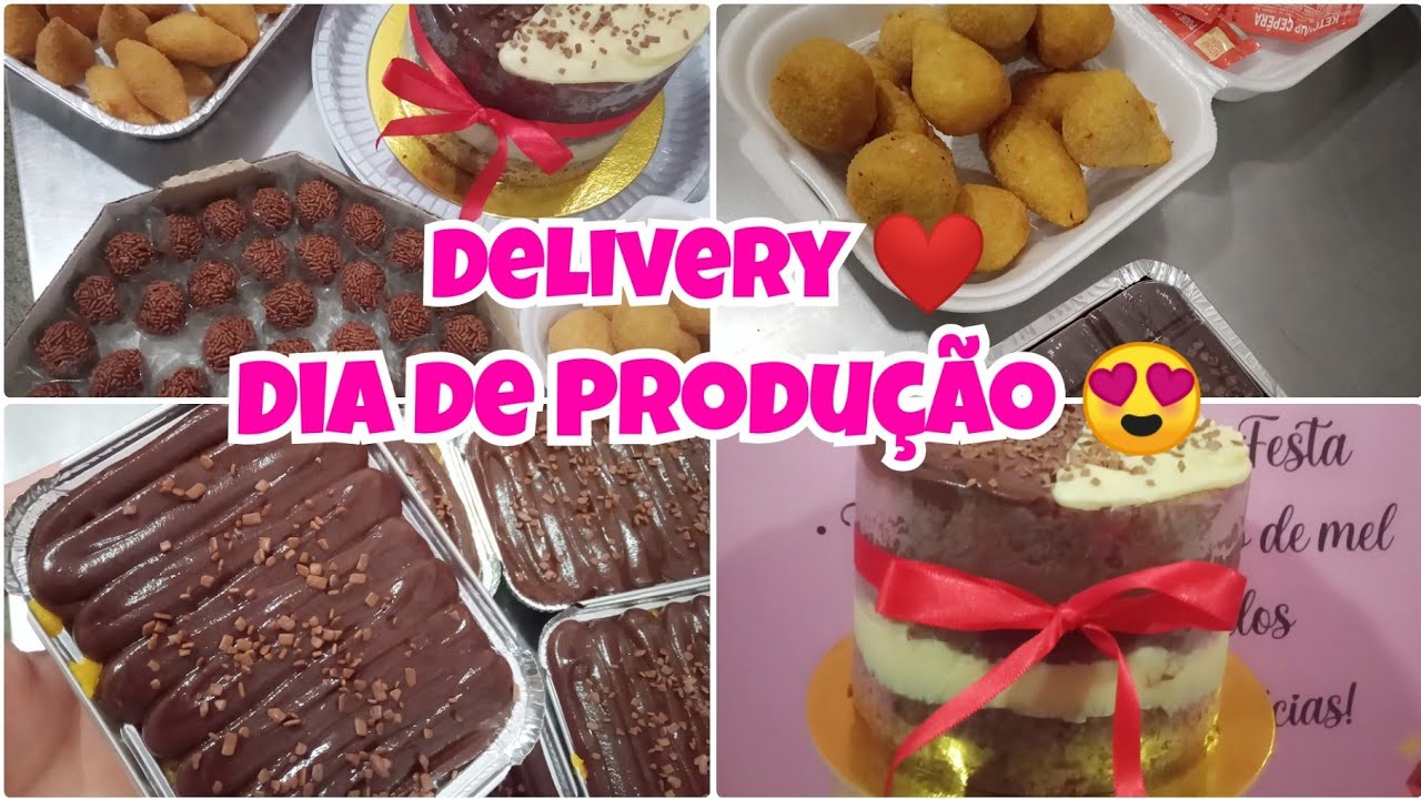 Nosso delivery/ Encomendas e produção pronta entrega 😍 - YouTube