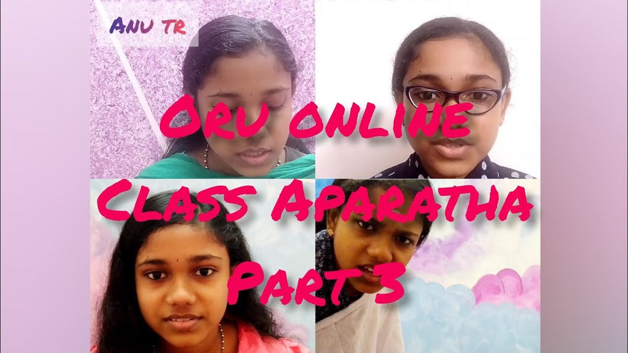 Oru online class💻 aparatha 🙄Part 3 - YouTube