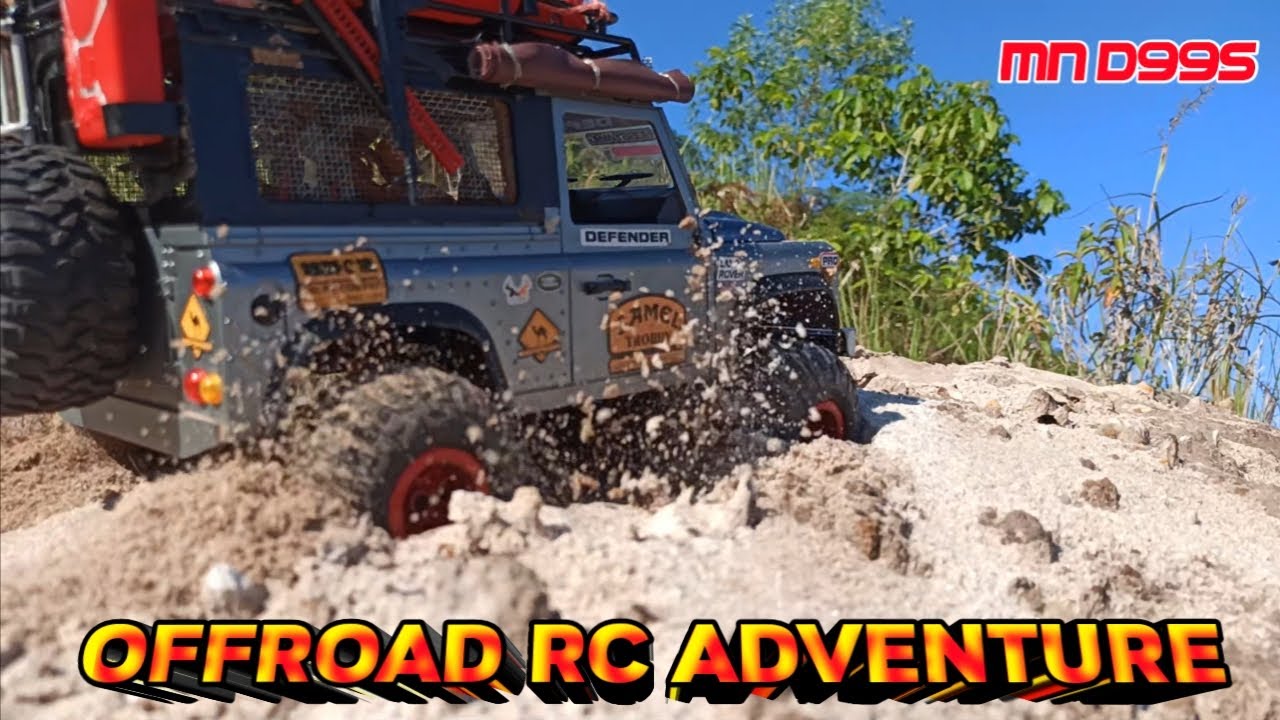 offroad rc adventure mnd99s mnd90 - YouTube