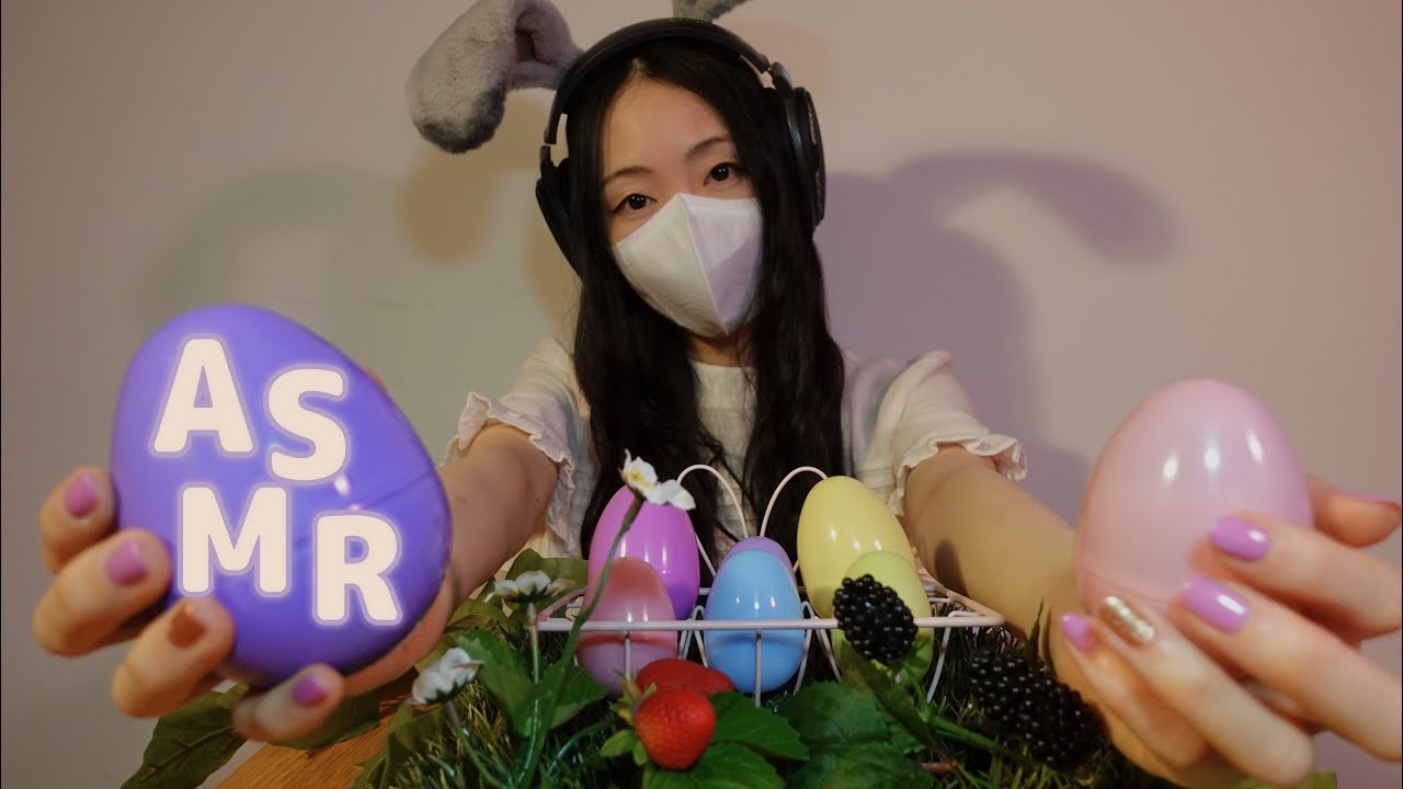 Easter ASMR 2023! - Easter Eggs, Different Kinds Of Sounds In Each Egg ...