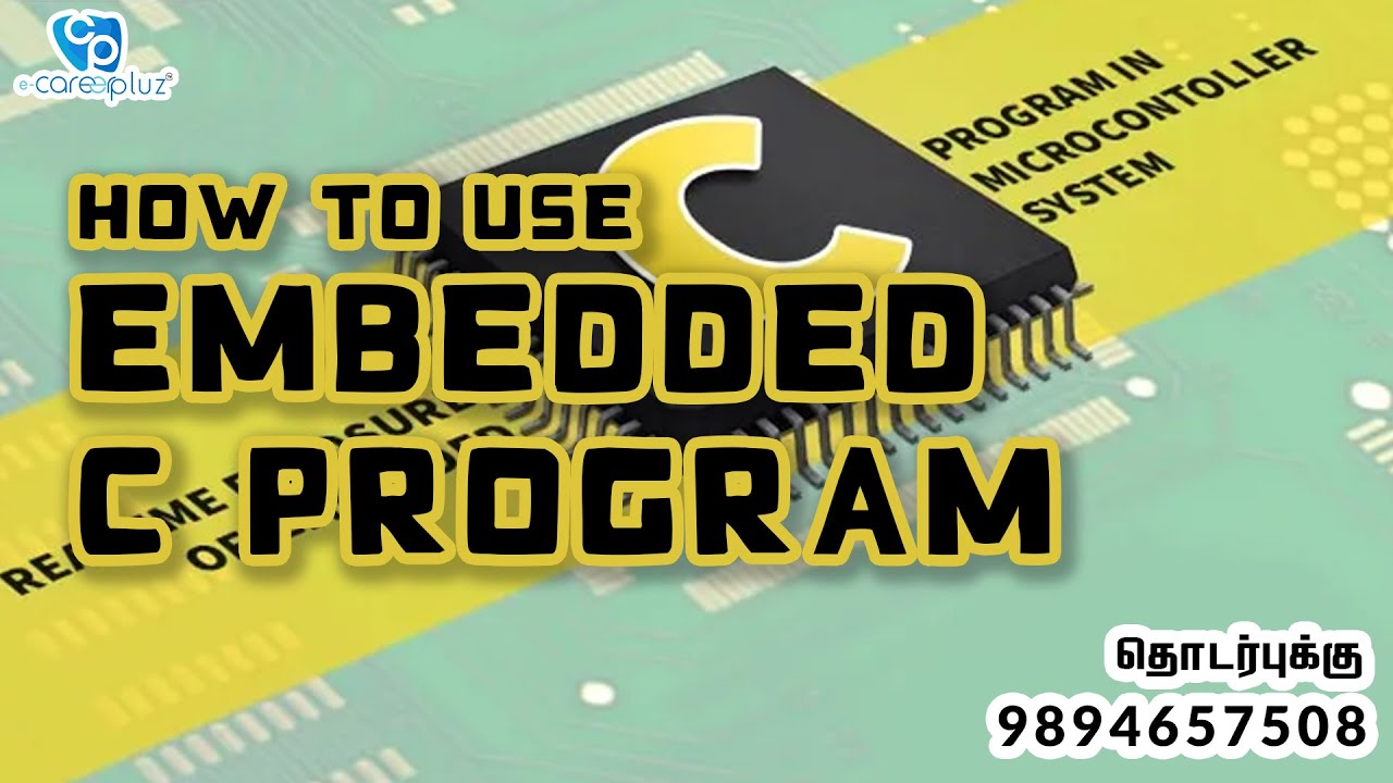 BASICS OF EMBEDDED C PROGRAMMING 9894657508 YouTube