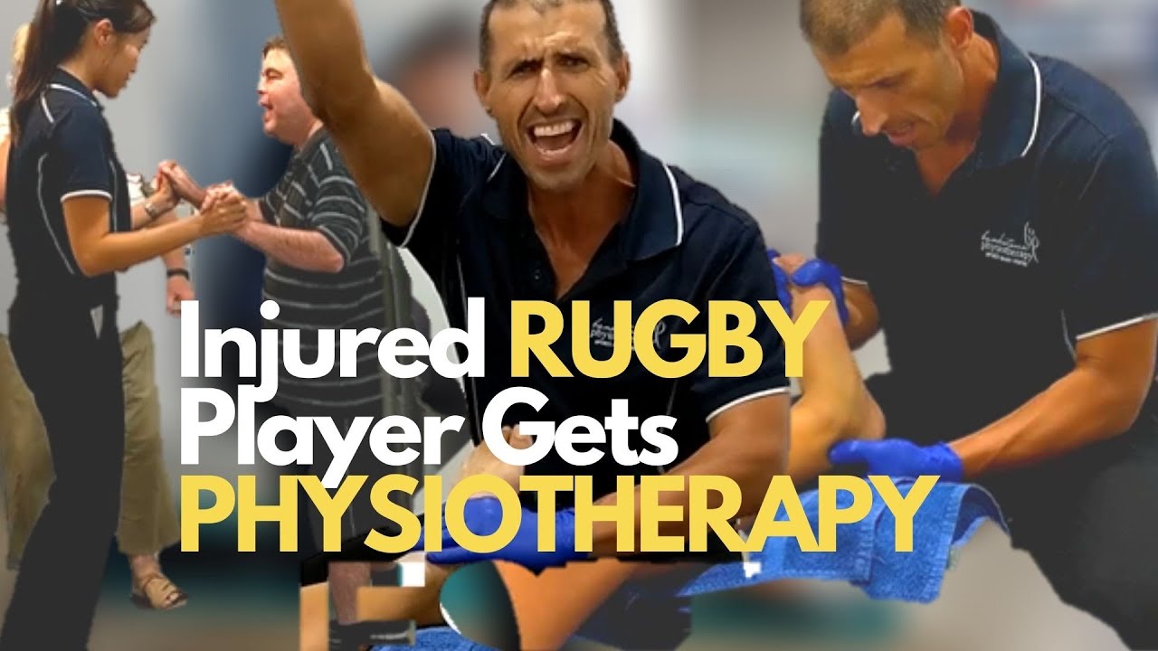 Injured Rugby Player Gets Physiotherapy | Physio Vlog - YouTube