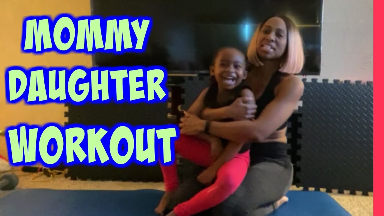 New Mommy Daughter Workout!! Try These “Kid Timed Planks”!! - YouTube