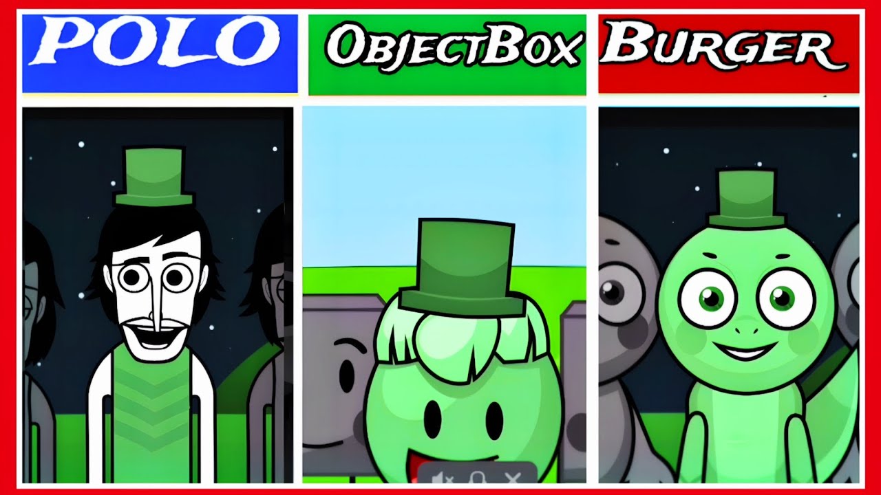 Incredibox Sprunki Polo Vs Objectbox Vs Abgerny Gyatt Burger 🍔 Modesincrediboxsprunkigame