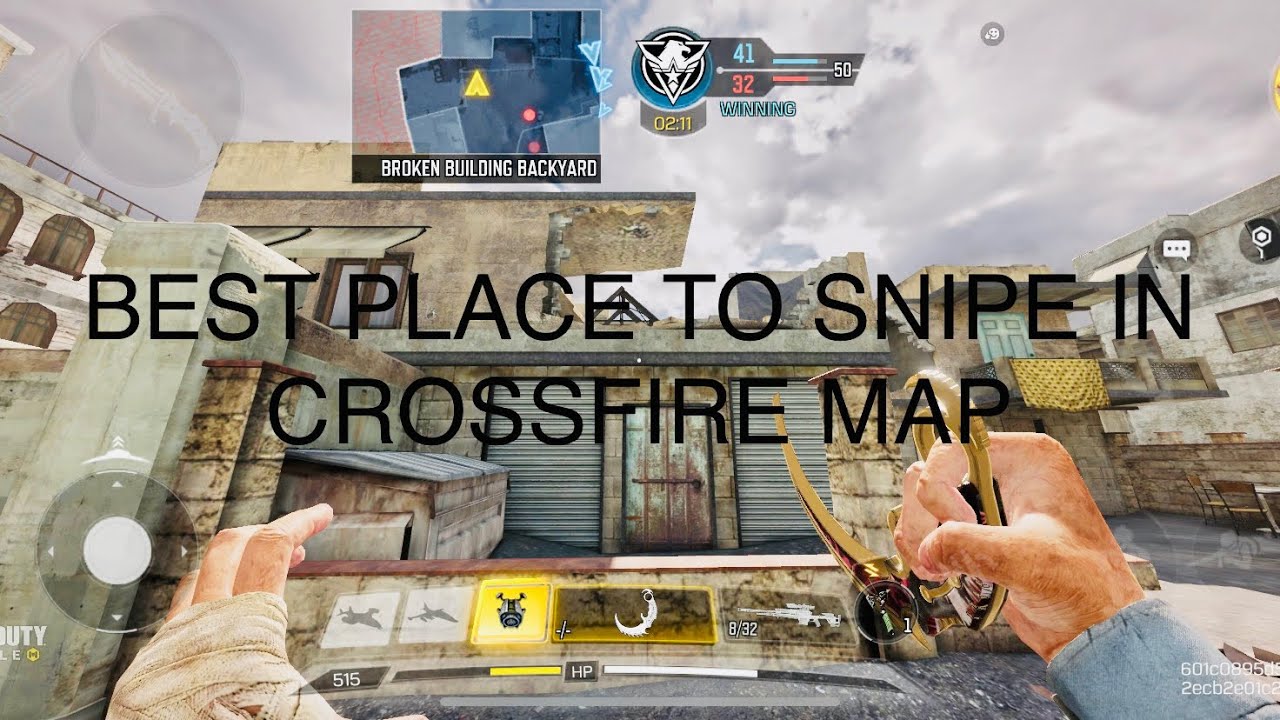 Best Place To Snipe In Crossfire Map | CODM - YouTube