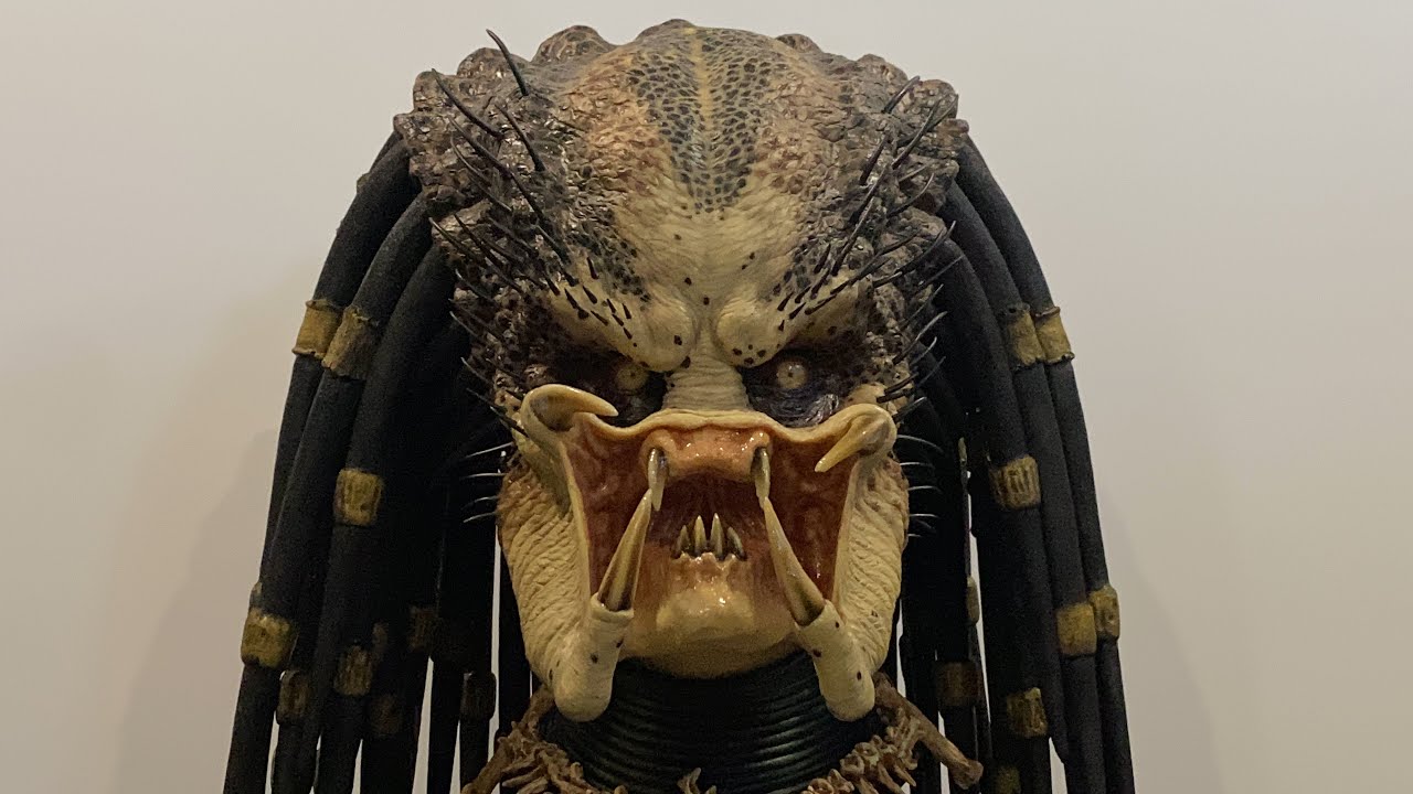 Magee FX Custom PREDATOR Jungle Hunter Life Size Head Review - YouTube
