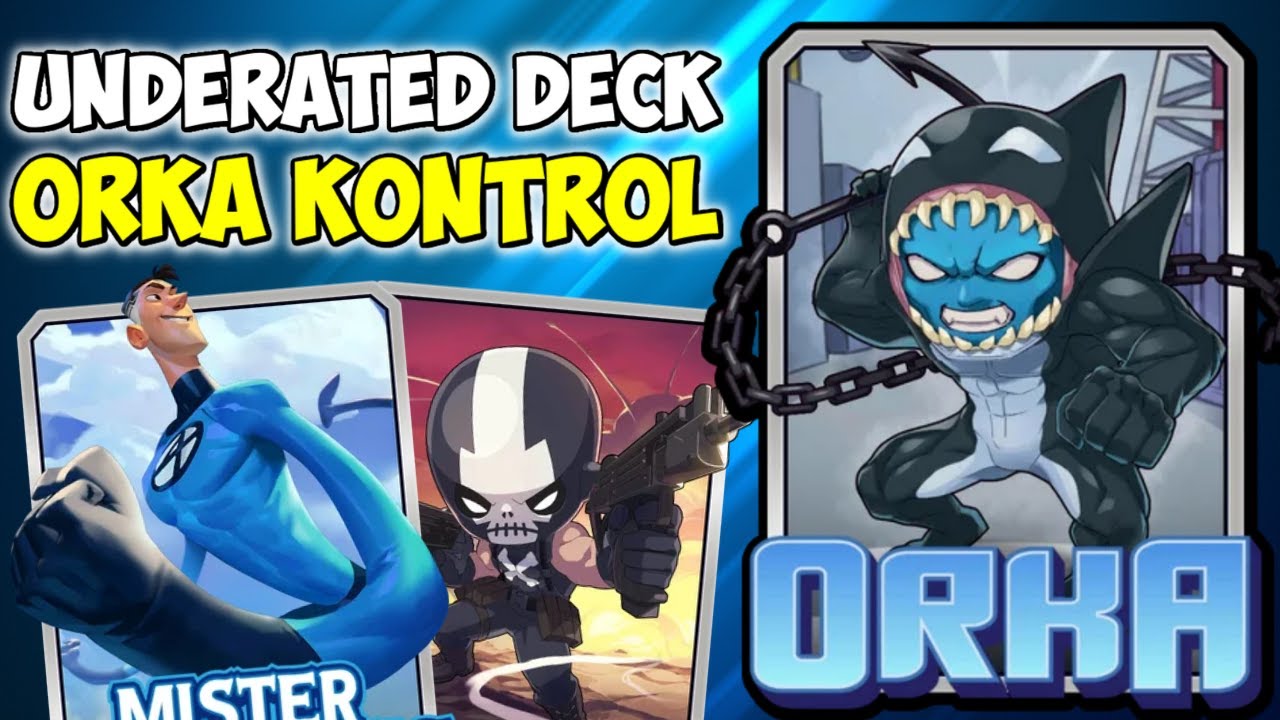 ORKA KONTROL DECK UNDERATED PADAHAL KUAT !! Marvel Snap Indonesia - YouTube