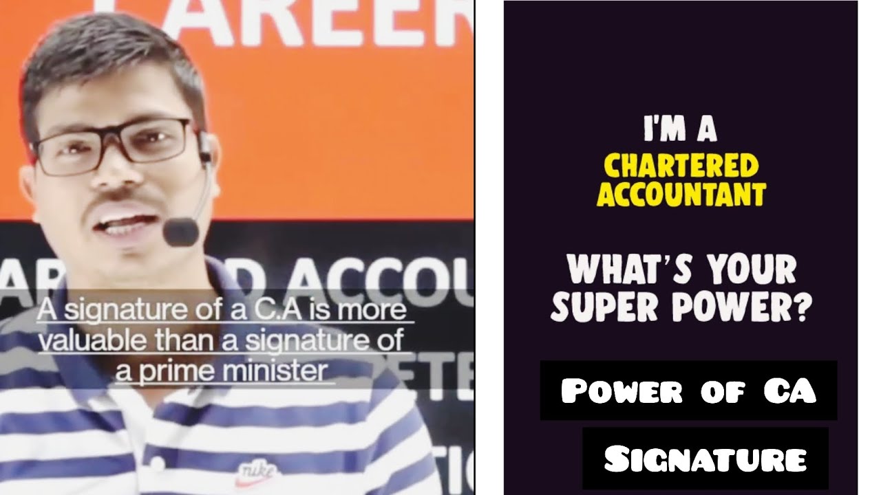 Power of CA Signature 🔥🔥 Motivational Video for CA Student Nov 22 | Is ...