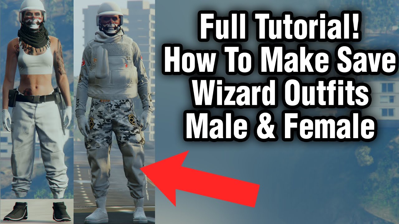 Live Tutorial How To Bring Save Wizard Outfits Into GTA Online STEP BY ...