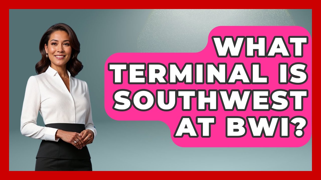 What Terminal Is Southwest At BWI? - Air Traffic Insider - YouTube