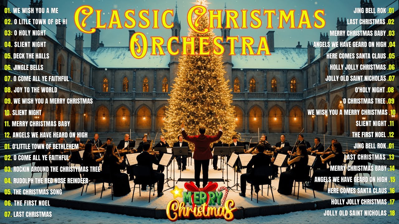 Christmas Classics Symphony 🎁 The Most Iconic Holiday Music Ever - YouTube