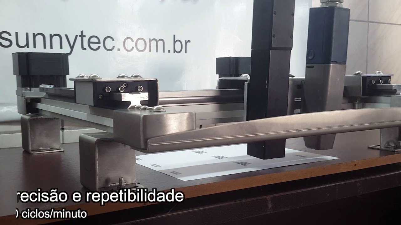 Movimentador Linear - SUNNYBOT - YouTube