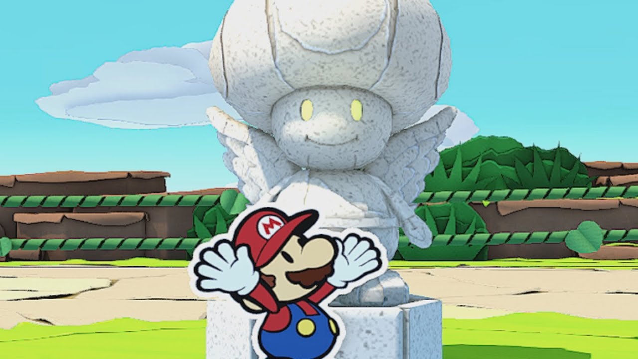 Paper Mario: The Origami King - Paper Macho Boss Rush - YouTube