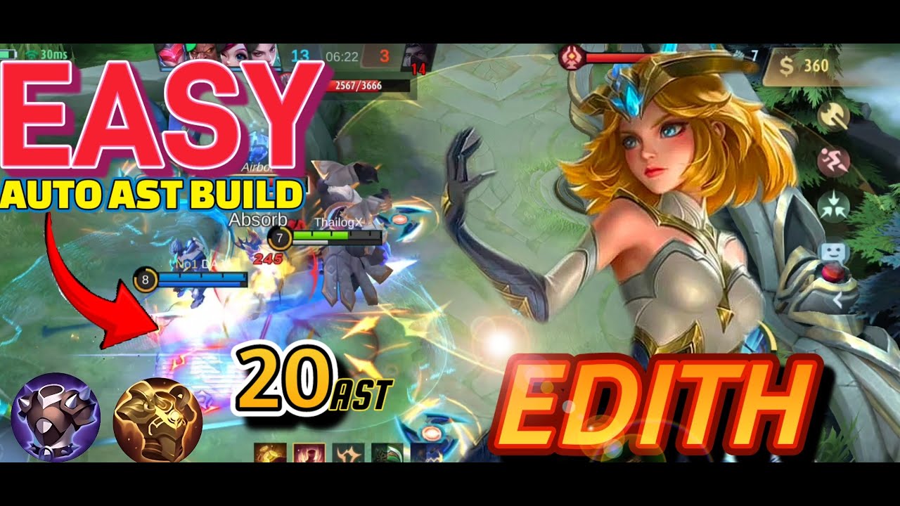 MLBB x EDITH's GENERATES INSTANT ASSISTS - EDITH & SABER vs EVERYONE ...