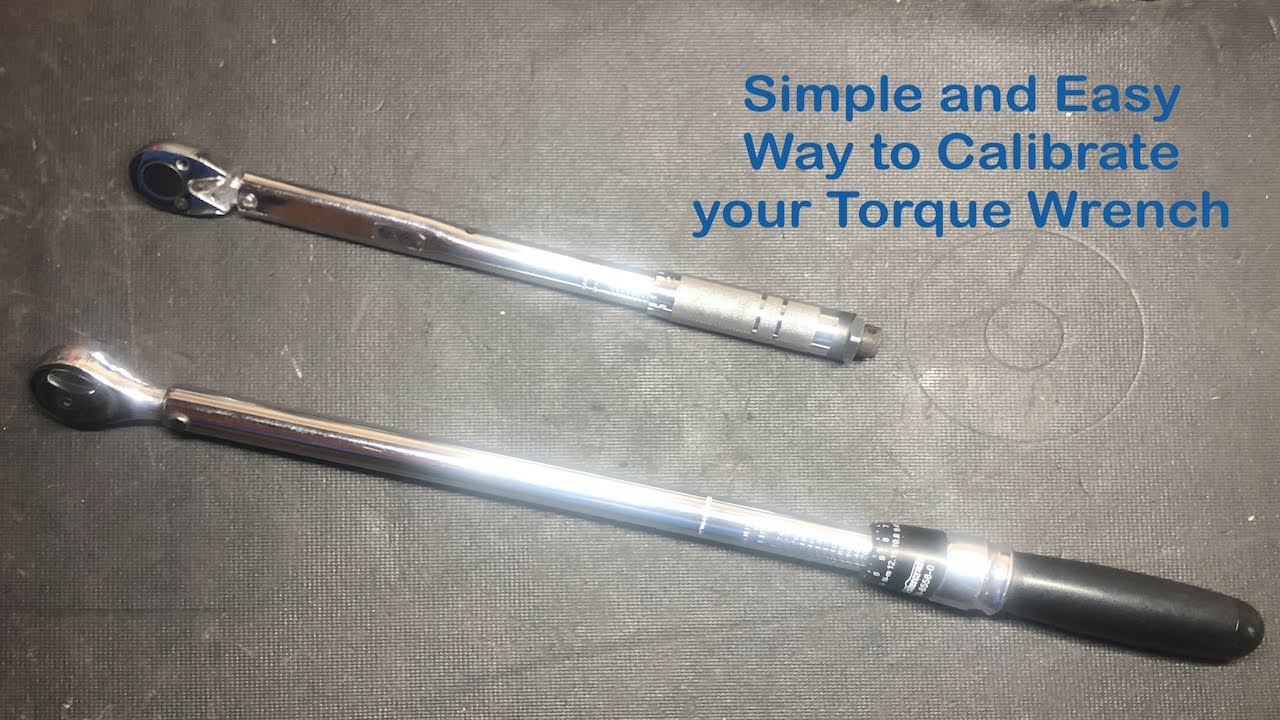Test and Adjust (Calibrate) A Torque Wrench - YouTube
