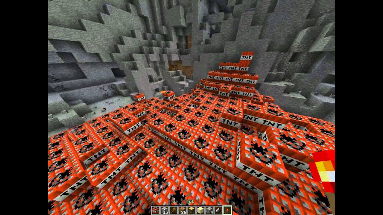 TNT CRAFT: 90,000 TNT - YouTube