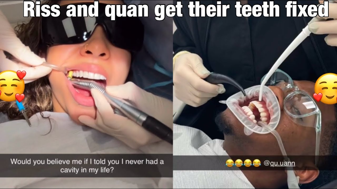 Riss and Quan get their teeth fixed - YouTube