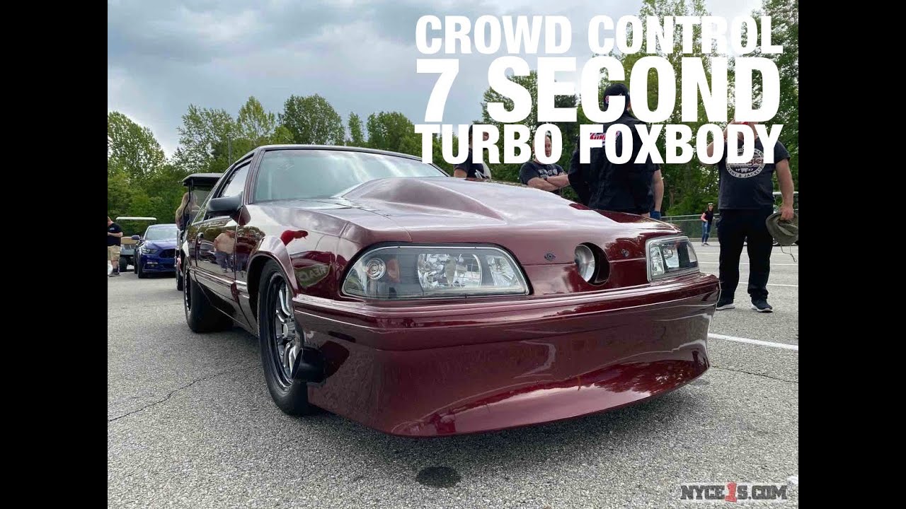 Joe Taub's Turbo 7 Second Ford Mustang FoxBody... - YouTube