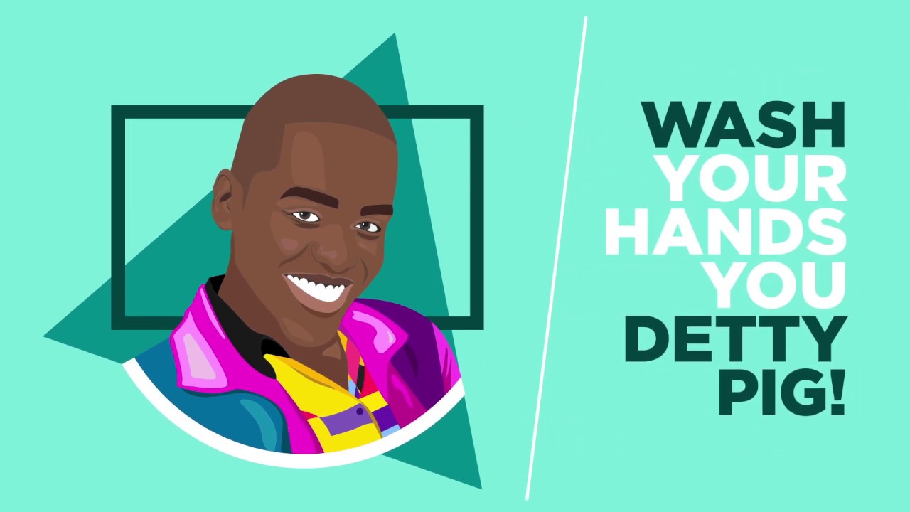 Wash your hands you detty pig! - YouTube