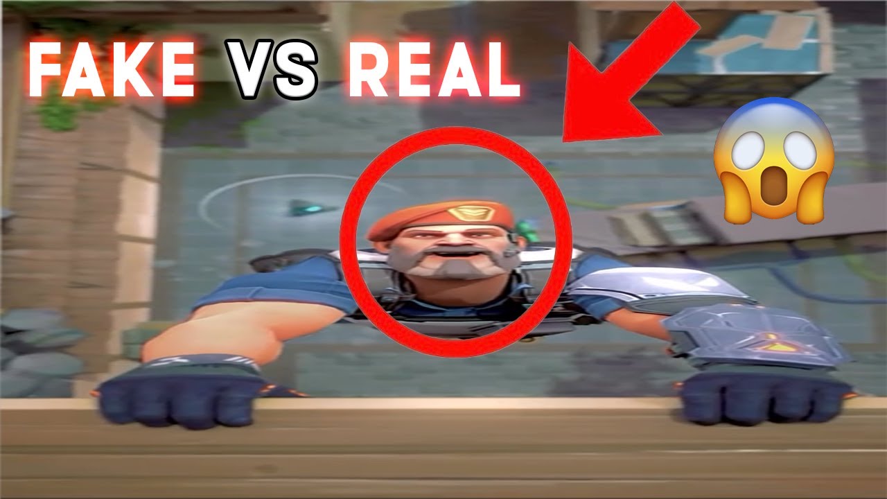 FAKE VS REAL (Valorant Edition) 😱 - YouTube