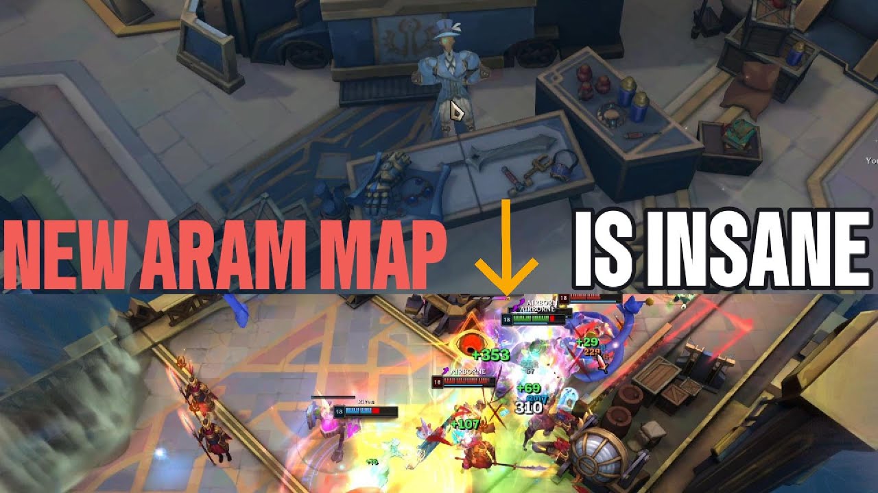 NEW ARAM MAP IS HERE - LEAGUE OF LEGENDS GAMEPLAY - - YouTube