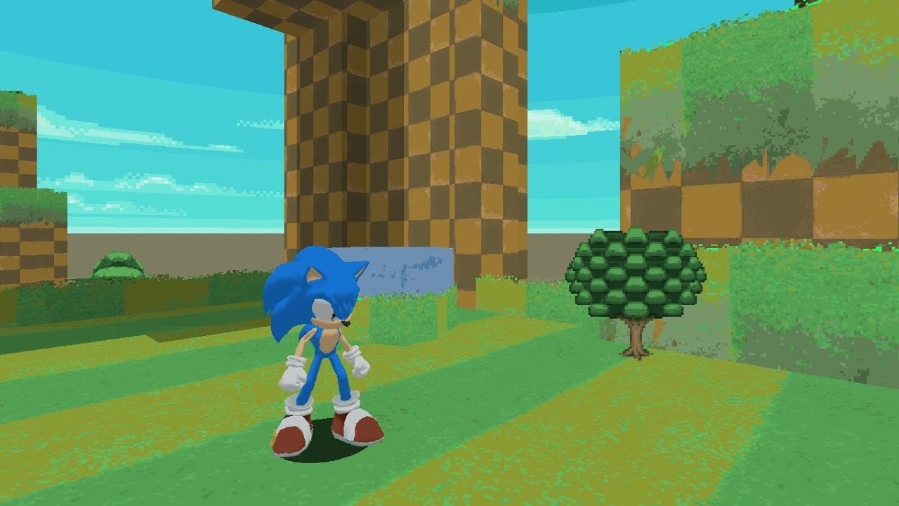 SRB2 2.2 - Forces Sonic V2 Model Preview - YouTube