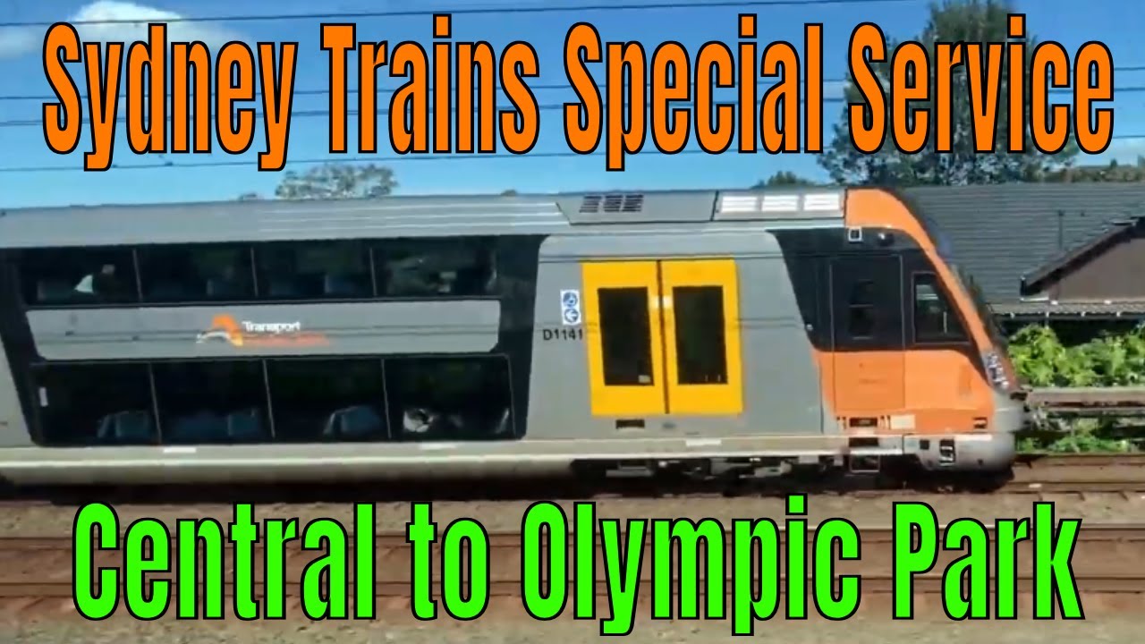 Sydney Central to Olympic Park on Royal Easter Show Express ...