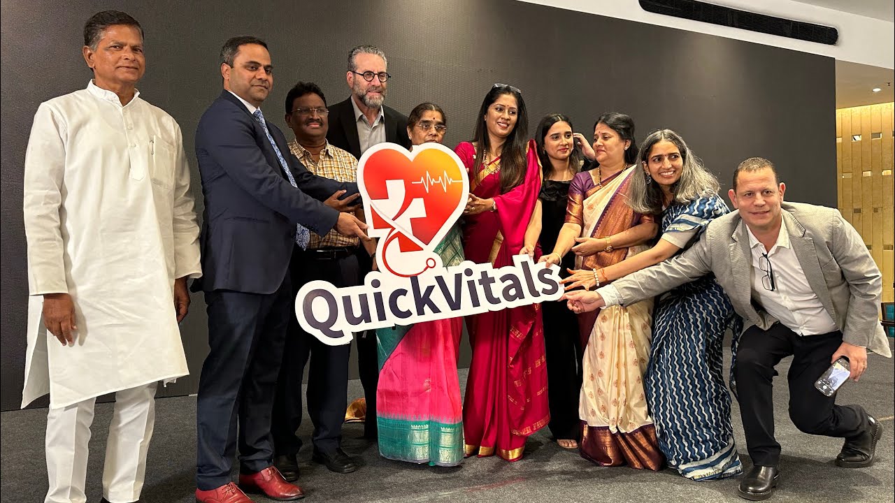 Worlds First Al Powered Health Monitoring App | Quick Vitals | Mr. Harish Bisam | Hi Hub Tv ...