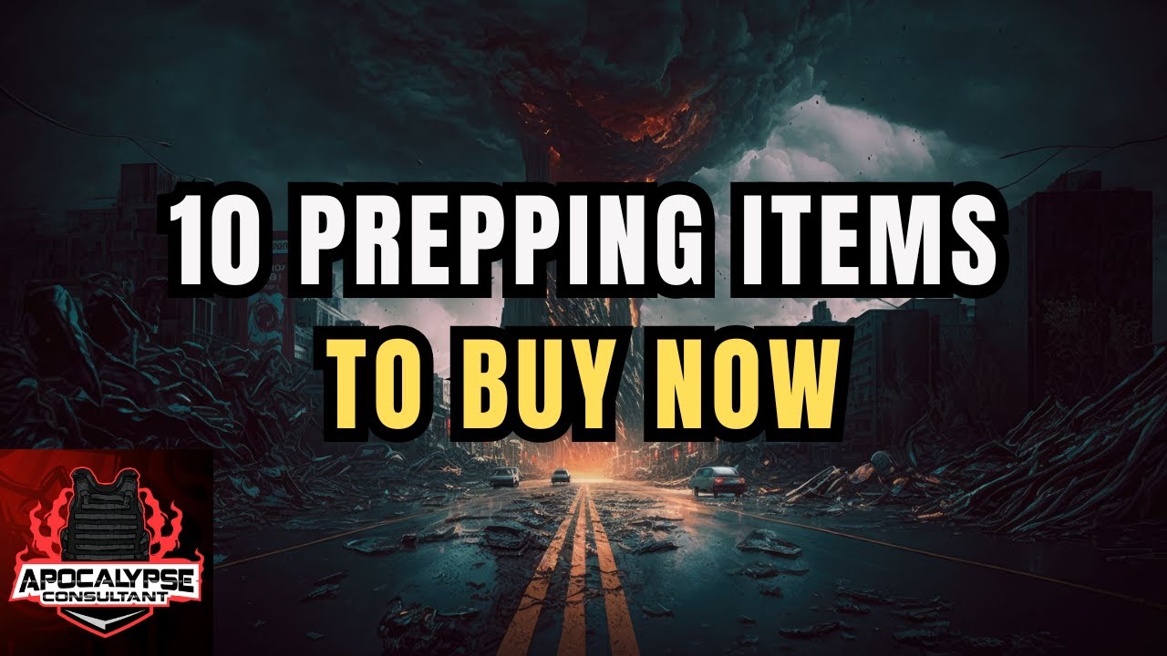 10 Prepping Items To Buy Now - YouTube