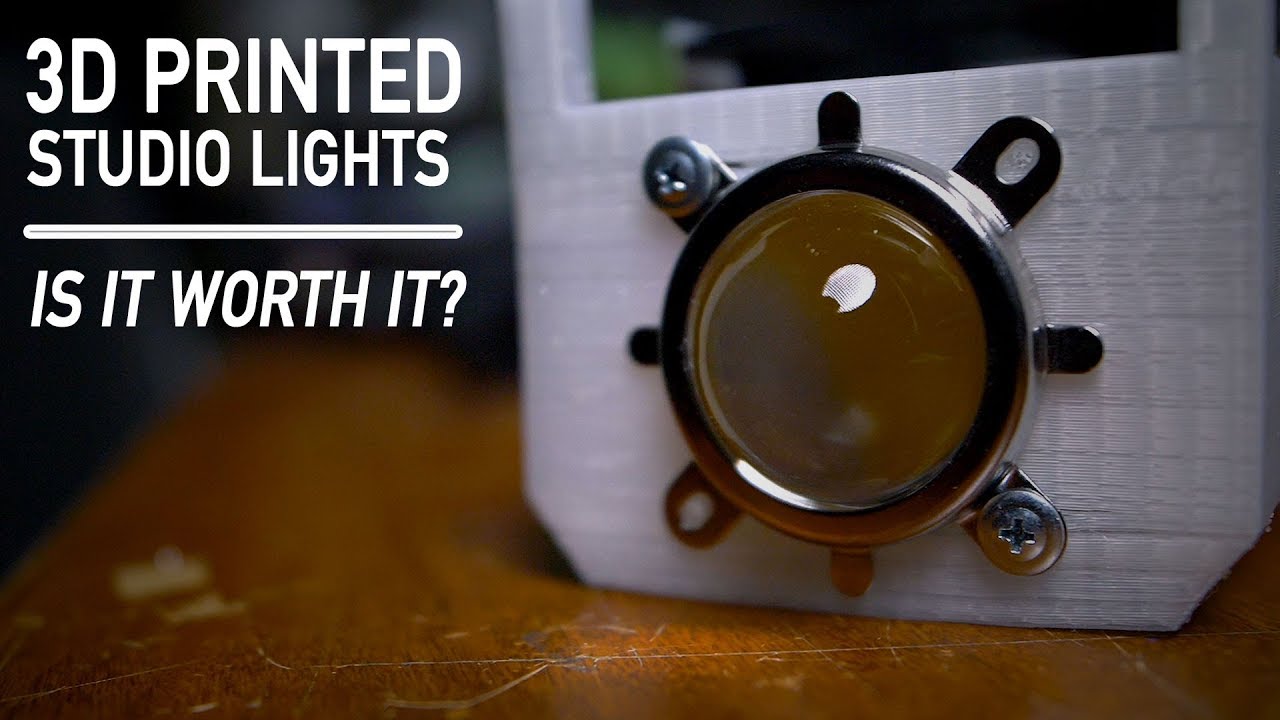 3D PRINTED STUDIO LIGHT - IS IT WORTH IT? - YouTube