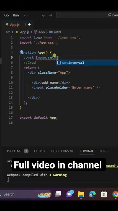 Basic Crud Application In React Js Reactjs Coding Javascript Reactjscourse Crudapplication