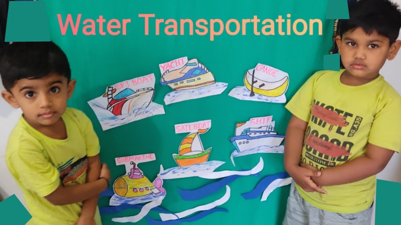 Water transport activity// Different ways to teach water transportation ...