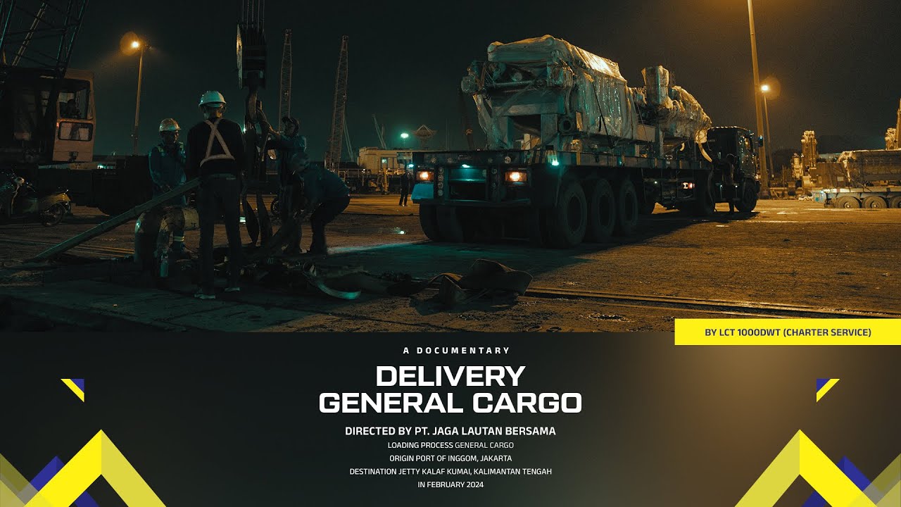 Delivery General Cargo from JKT to Jetty Kalaf Kumai by LCT 1000DWT ...