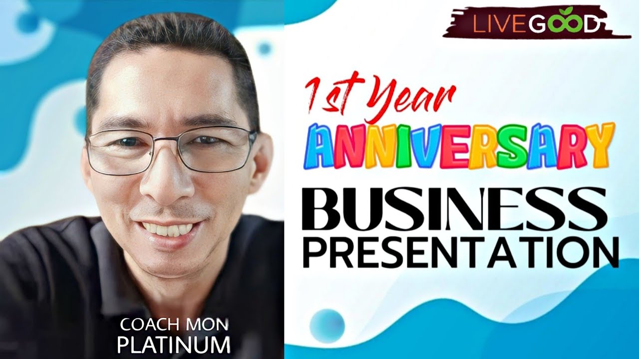 Livegood Anniversary Business Presentation With Coach Mon - YouTube