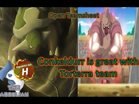 Conkeldurr and Torterra is a great team in VGC Open teamsheet #vgc # ...