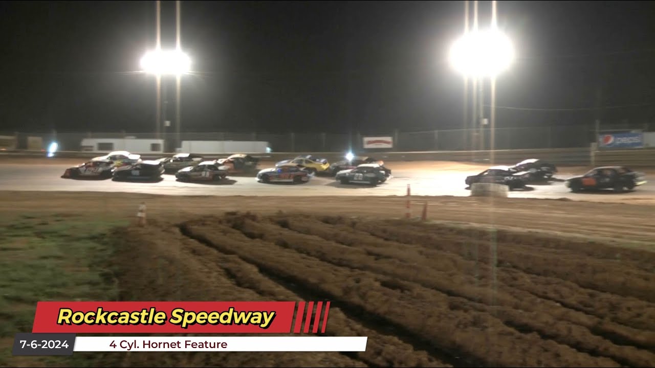 Rockcastle Speedway - Hornet Feature - 7/6/2024 - YouTube