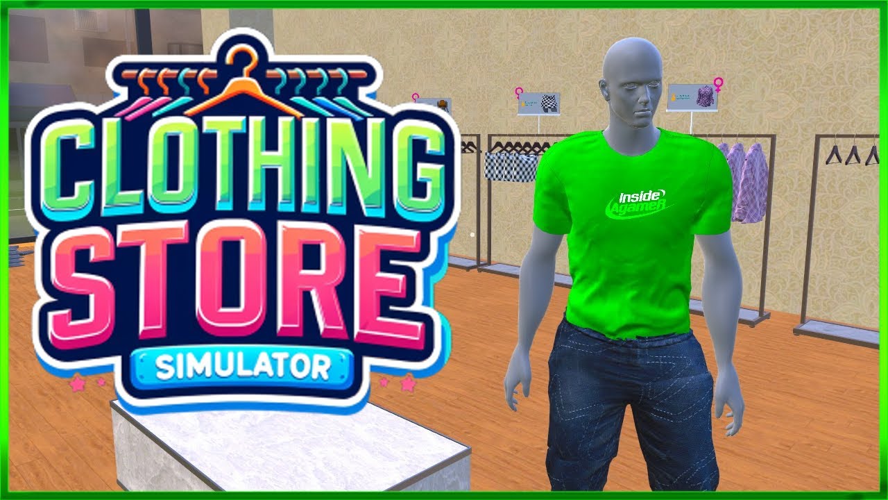 Clothing Store Simulator: Prologue - First Look - Custom Clothes Update ...
