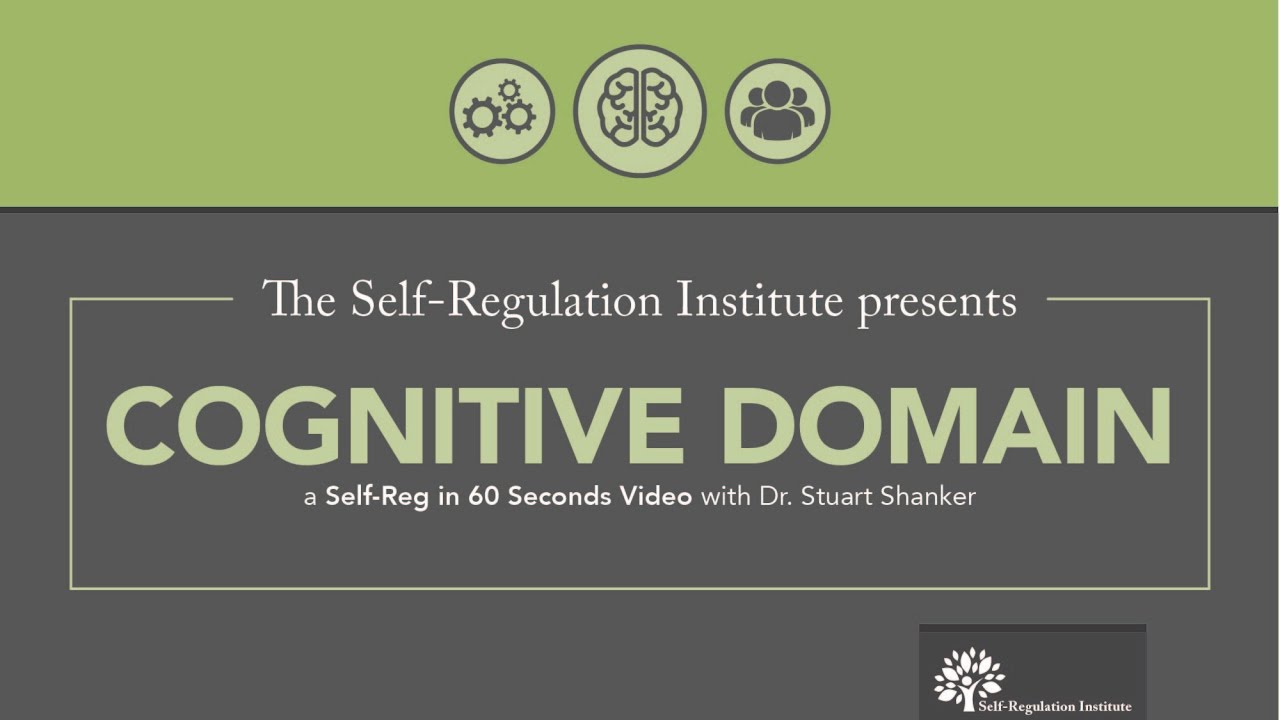 The Cognitive Domain | Self Regulation Institute with Dr. Stuart ...