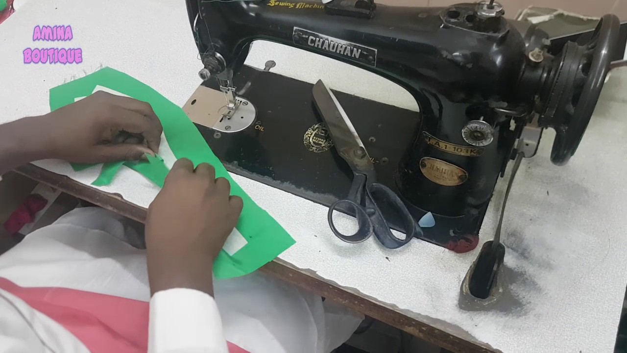 Collar Suit Stitching in Professional Style - YouTube