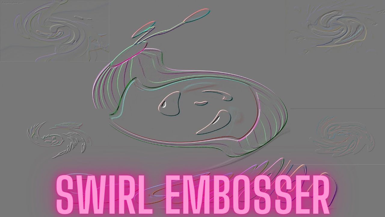 (🍥🍥🍥) SWIRL EMBOSSER - Team Bahay 2.0 SUPER COOL Audio and Visual ...