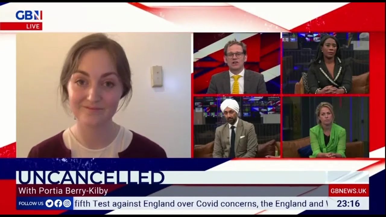 GB News (Uncancelled): Portia Berry-Kilby talks NY Vaccine Passports on ...