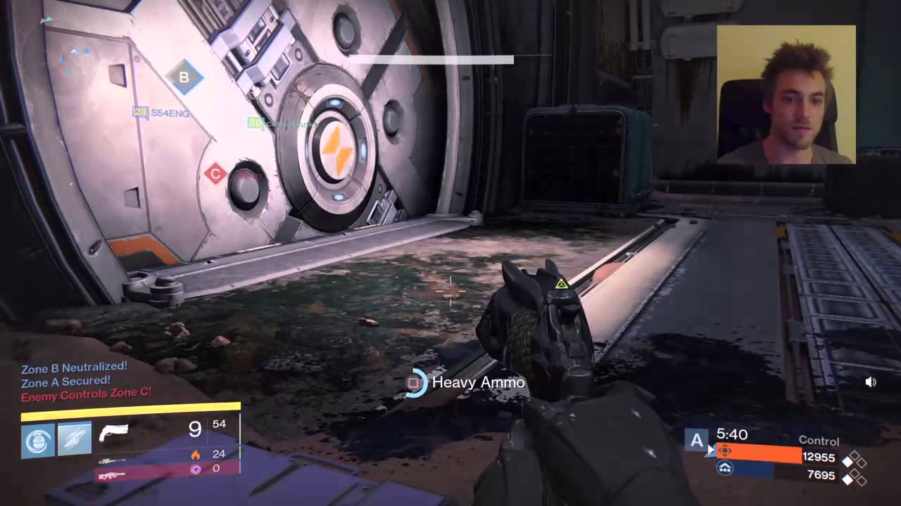 Destiny PvP: 45-2 (22.5 kd) Thorn/Sniper/CM on Firebase Delphi, Control ...