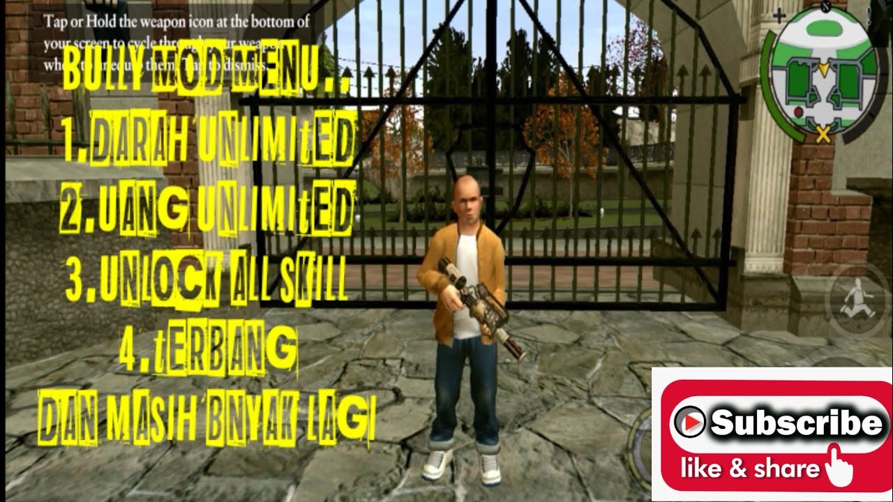 Bully mod menu apk X (Terbang). #bullymodapk - YouTube