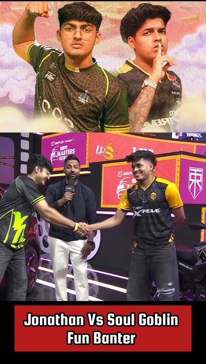 Jonathan vs Soul Goblin Exclusive Interview 🤯 Soul Vs Godlike Rivalry 🥵 #godlike #jonathan #bgmi ...