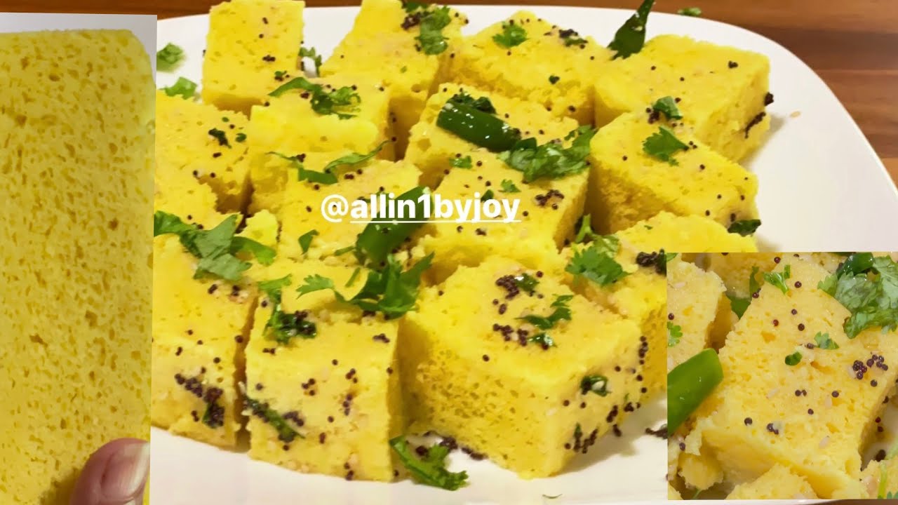 Khaman Recipe /Gujarati Recipe /Soft jalidar Khaman recipe/ Quick ...