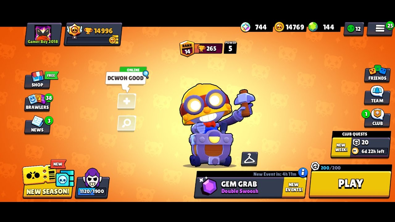Brawl Stars Live Stream || Season 18 || New Season - YouTube