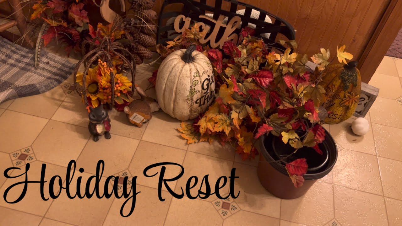 💫 HOLIDAY RESET 💫 | FALLING BEHIND | FOOD PREP| 💫 @stoudthouse46 - YouTube
