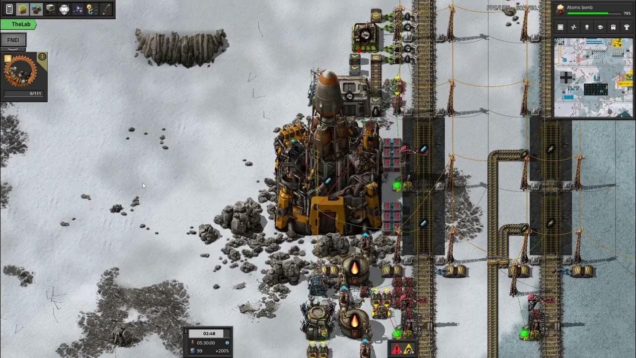 Factorio Lazy Space Exploration -- 085 -- Utility Science - YouTube