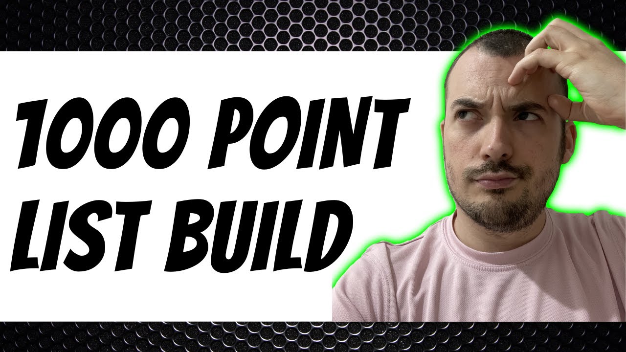 1000 Point Necron List Build - Tactics - 9th Edition Codex - Warhammer ...