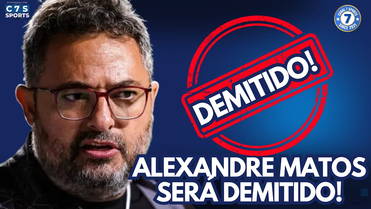 ALEXANDRE MATOS FORA DO CRUZEIRO ! - YouTube Music
